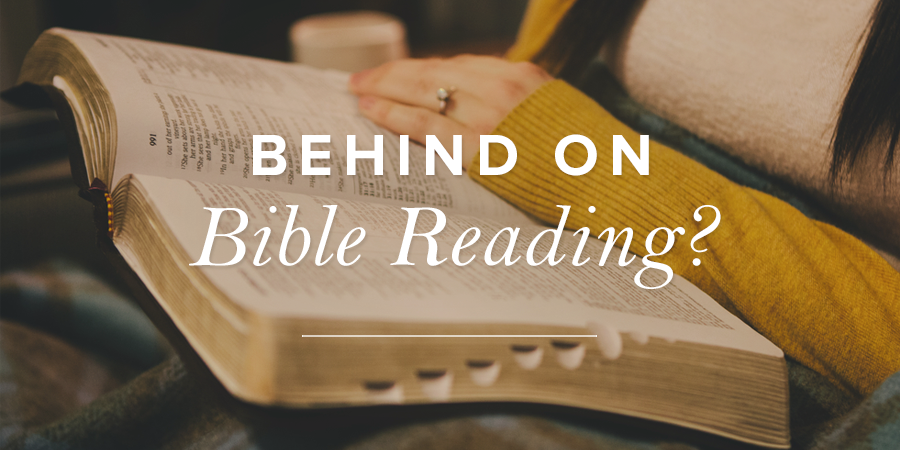 Behind on Bible Reading? | Revive Our Hearts Blog | Revive Our Hearts