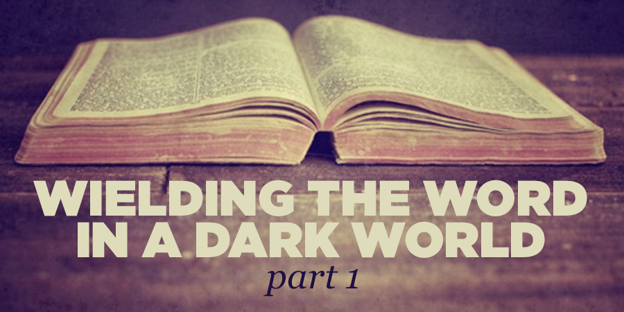Wielding the Word in a Dark World (Part 1) | Revive Our Hearts Blog ...