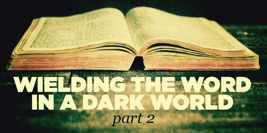 Wielding the Word in a Dark World (Part 2) | Revive Our Hearts Blog ...
