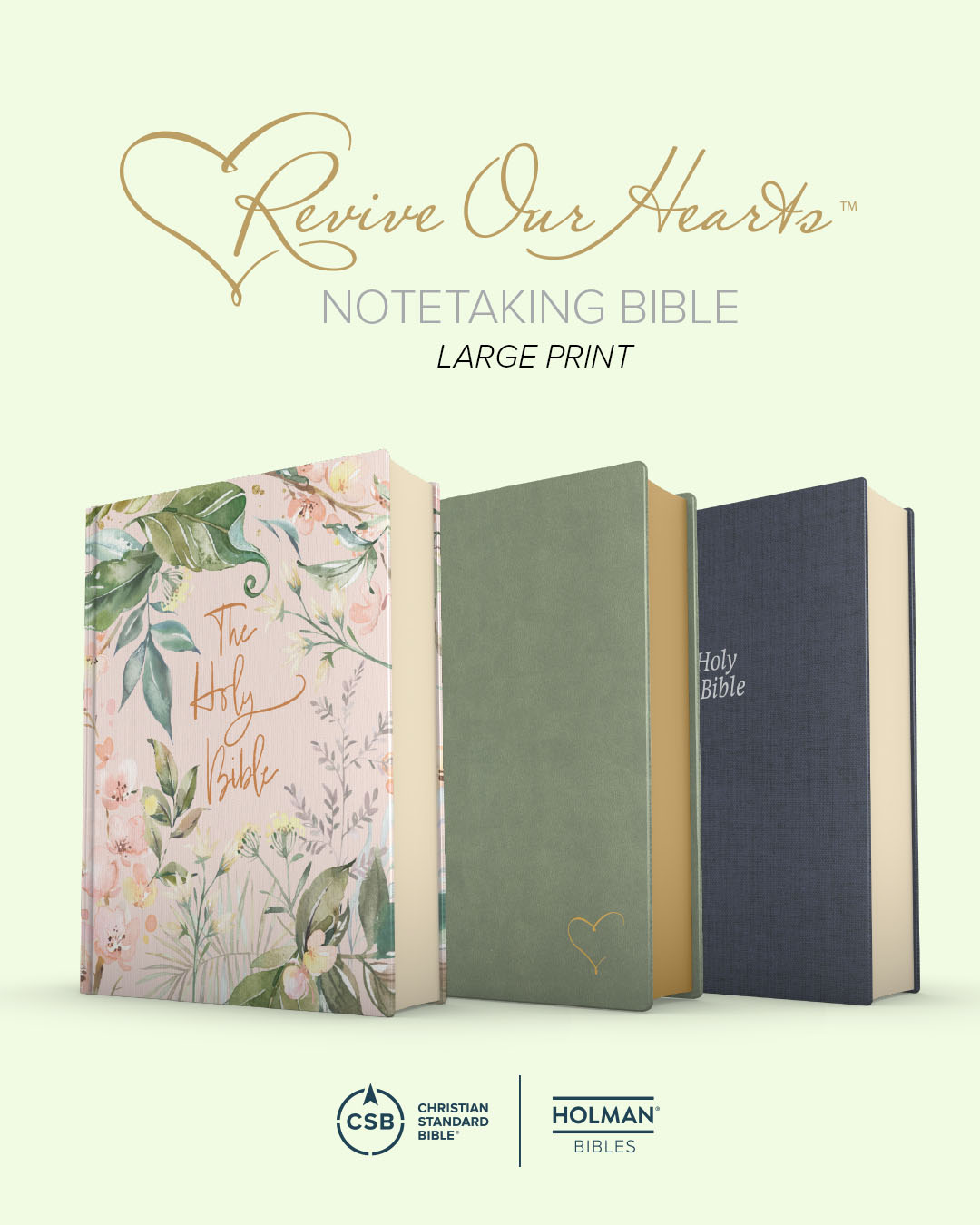 CSB Notetaking Bible, Revive Our Hearts Edition | Revive Our Hearts