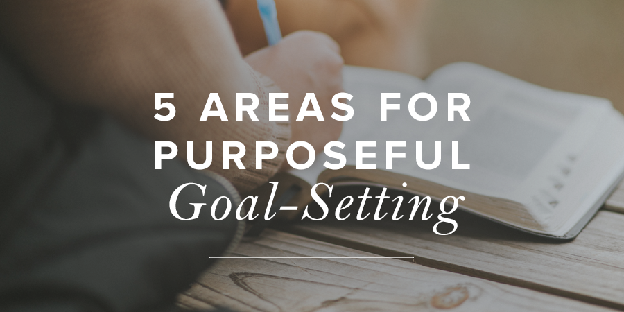 5 Areas for Purposeful Goal-Setting | Revive Our Hearts Blog | Revive ...