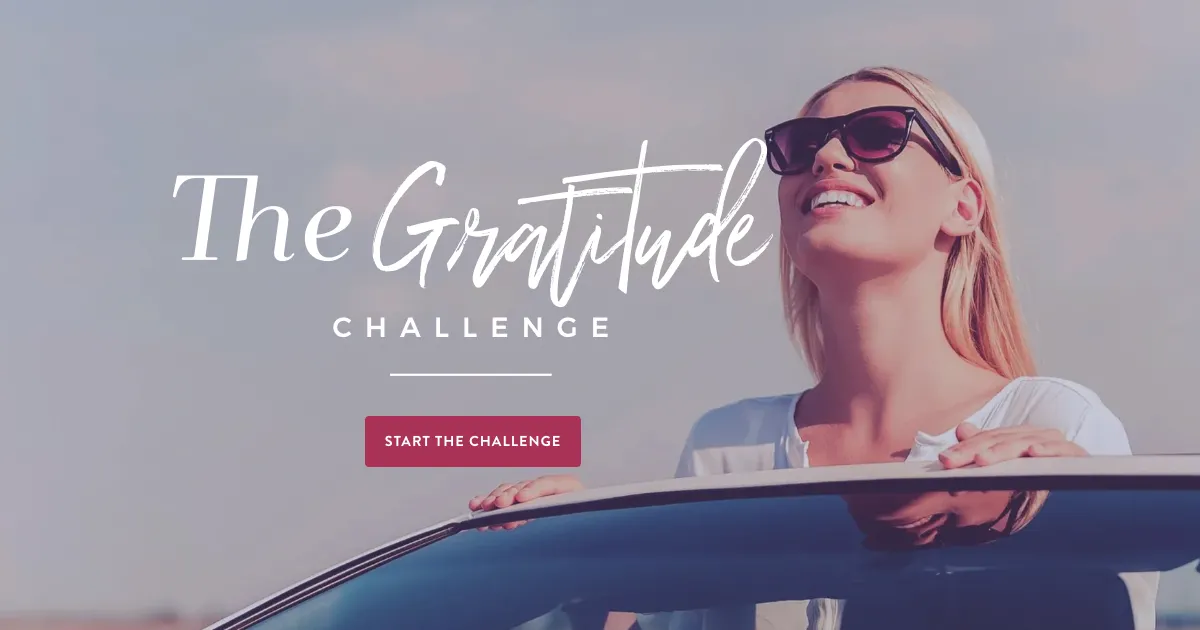 30-Day Gratitude Challenge Challenge | Revive Our Hearts